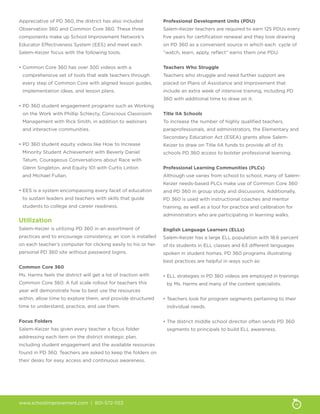 Salem-Keizer PS, Oregon - PD 360 Case Study | PDF