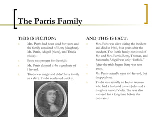 Salem Witch Trials | PPT