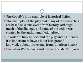 Salem mccarthyism | PPT