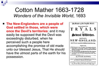 Salem witchcraft trials | PPT