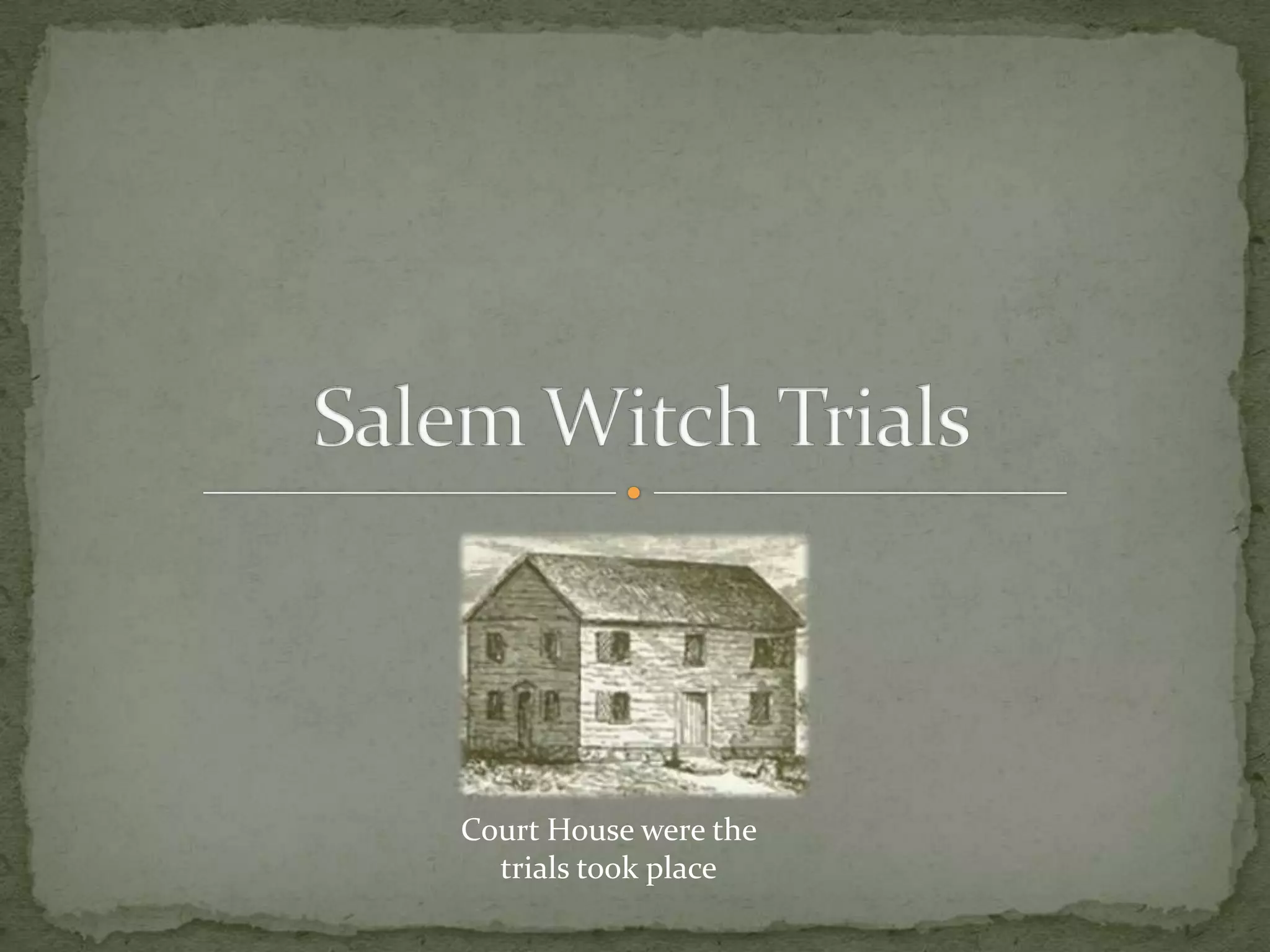 Salem witch trials | PPT