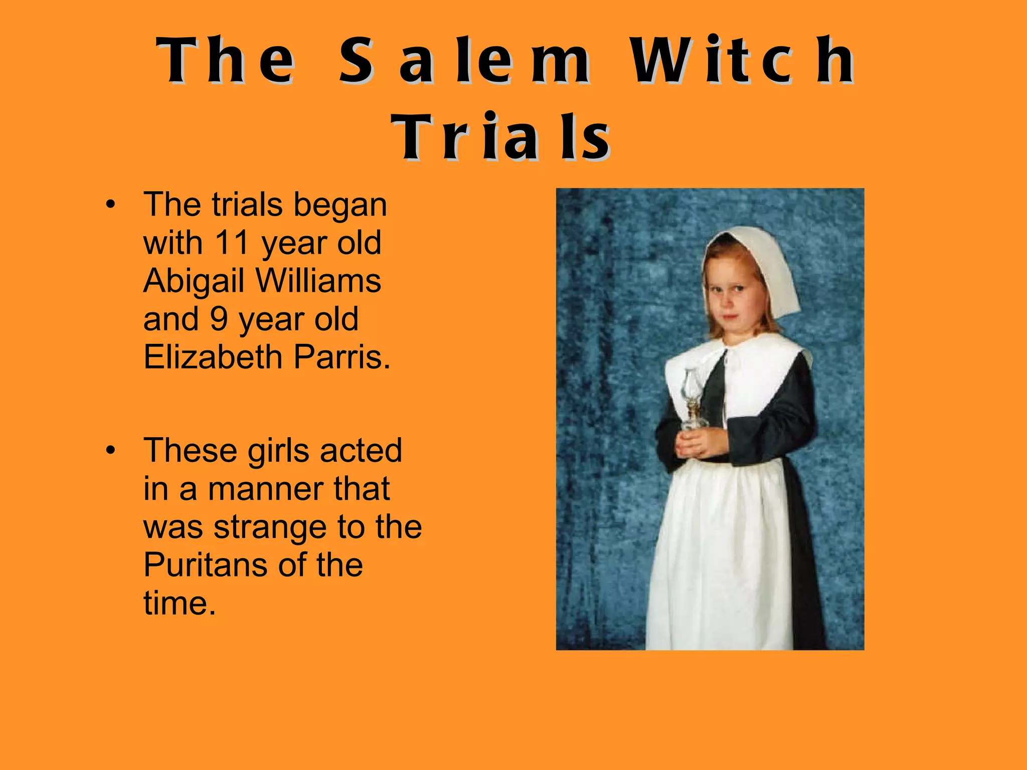 Salem witch trials | PPT