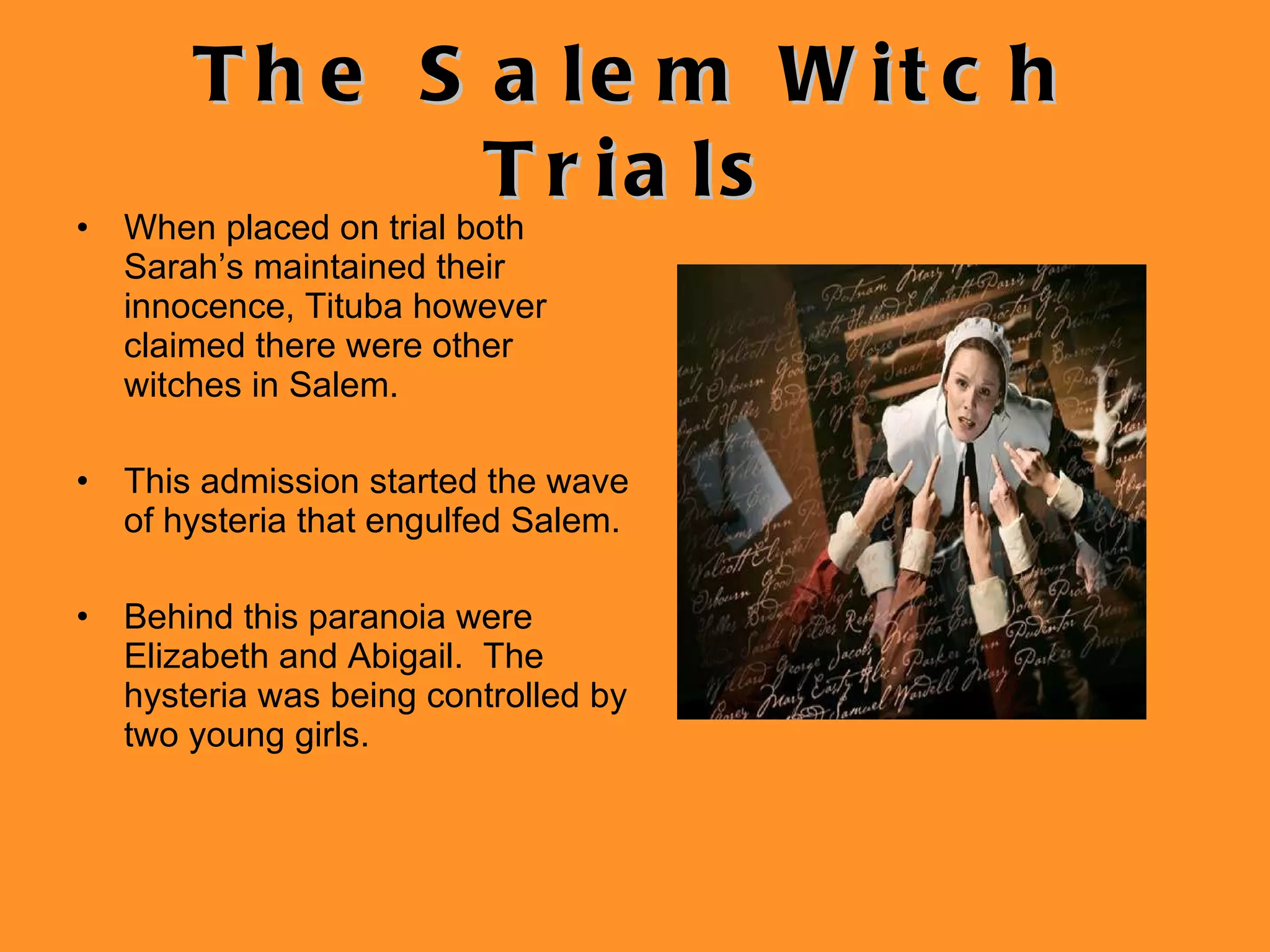 Salem witch trials | PPT