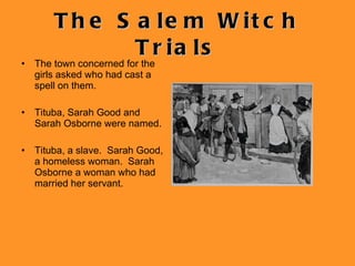 Salem witch trials | PPT