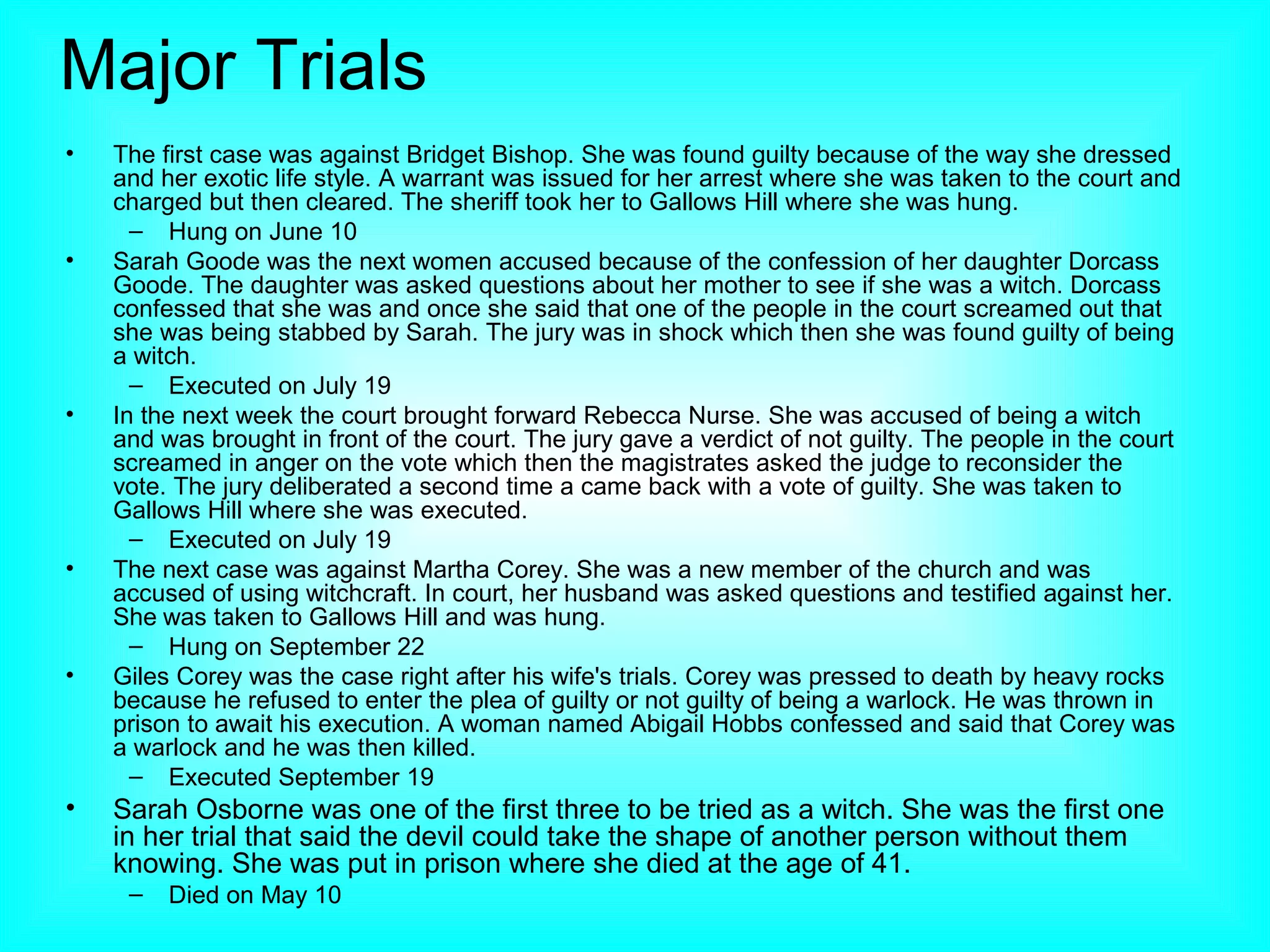 Salem witch trials | PPT