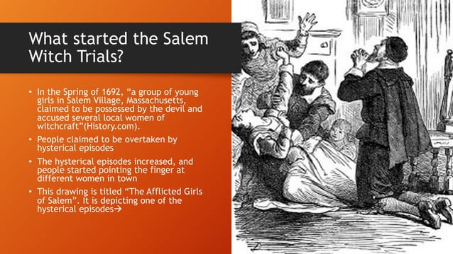 Abby Gunn HST 101 680: Salem witch trials | PPT