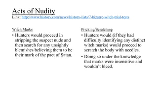 Salem witch trials powerpoint | PPTX | Paranormal Phenomena | Hobbies ...