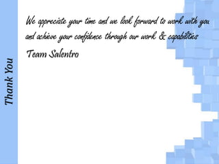 Salentro - Company Profile | PPT