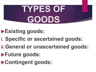 Sale of goods | PPTX