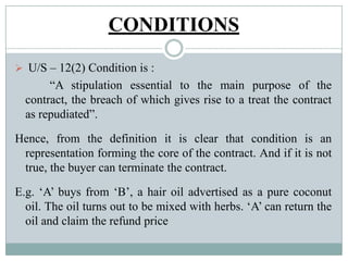 Sale of Goods Act | PPTX
