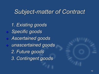 Sale of goods act | PPTX