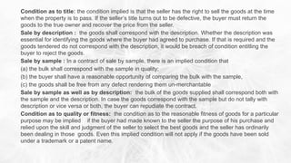 Module III: Sale of Goods Act, 1930.pptx