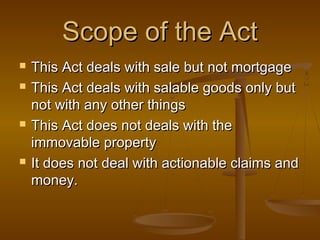Sale of goods act introduction-India | PPT