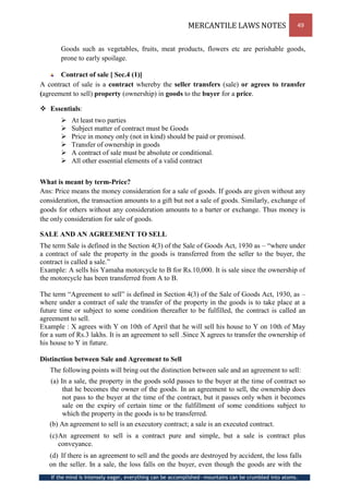 Sale of goods act 1930 | PDF