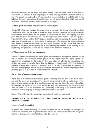 Sale of goods_act_1930 (2) | PDF