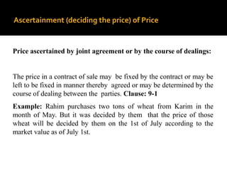 Sale of goods act, 1930 (bangladesh) | PPT