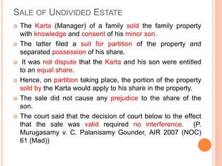 Sale of immovable property | PPTX