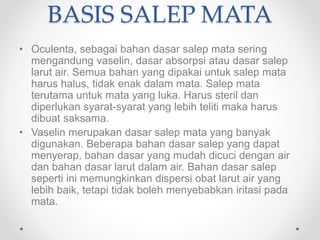 Salep mata | PPTX