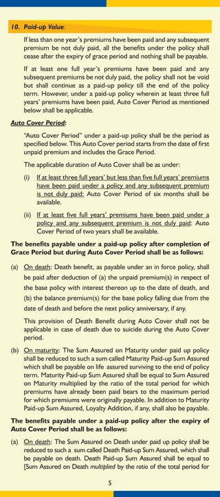 Sales brochure-li cs-micro-bachat-plan-2020 | PDF