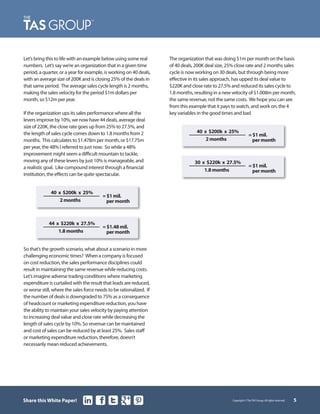 Sales White Paper: Sales Leadership Whatever The Weather | PDF