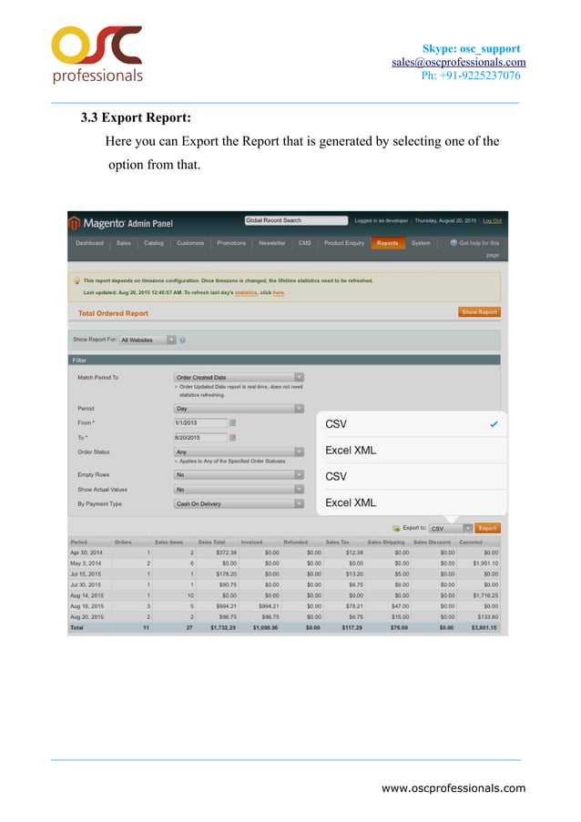 Sales order-report-extension | PDF