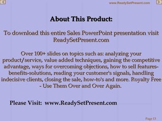 SALES POWERPOINT | PPT