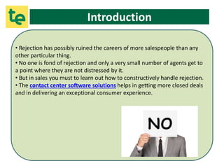 Deal with Sales Rejection Using These Tips | PPTX