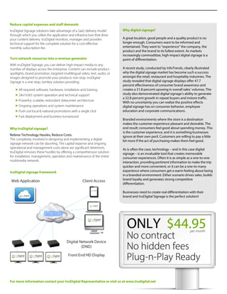 Cloud-Based Digital Signage by truDigital | PDF