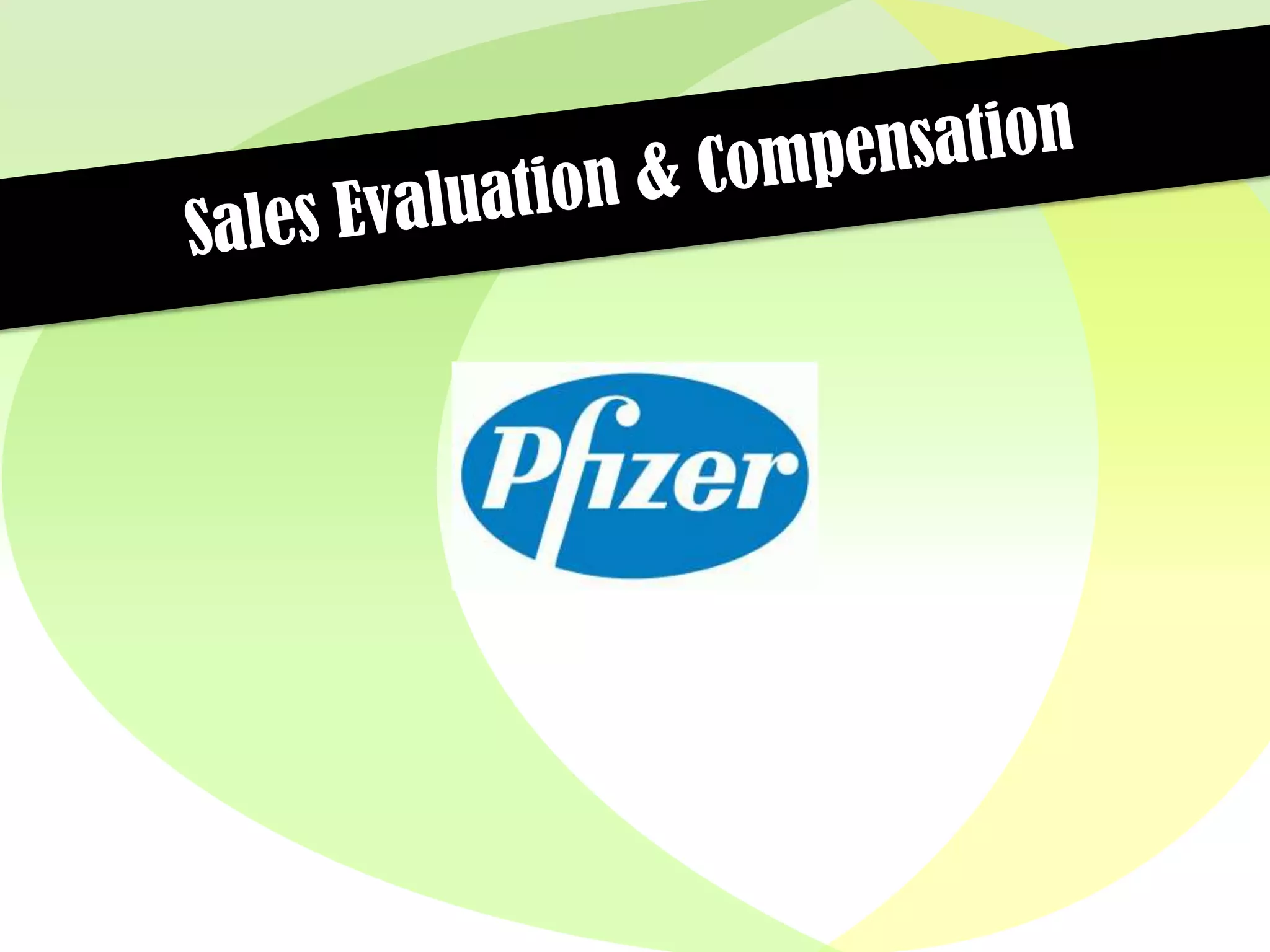 Sales Report - Pfizer Pakistan | PPT