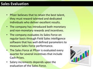 Sales Report - Pfizer Pakistan | PPTX