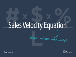Sales Velocity Equation | PDF | Sales | Business