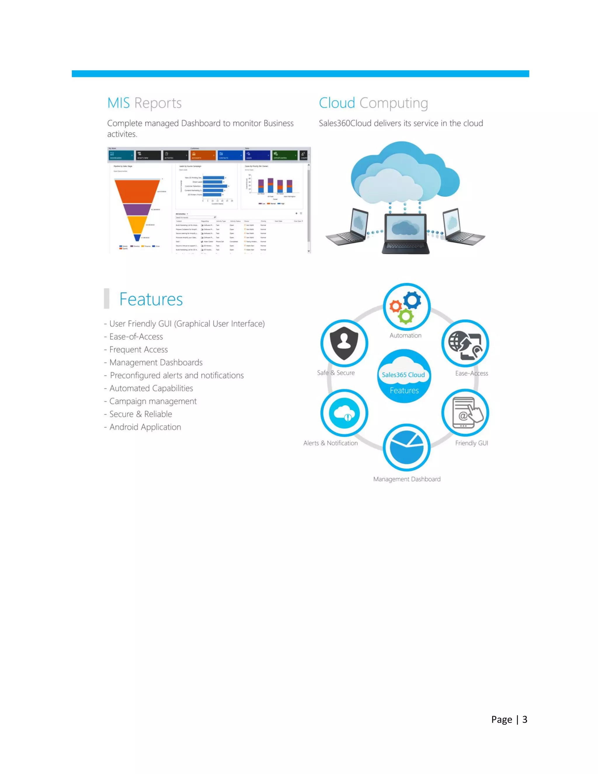 Sales365cloud brochure | PDF
