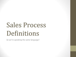 Sales activities defined | PPT