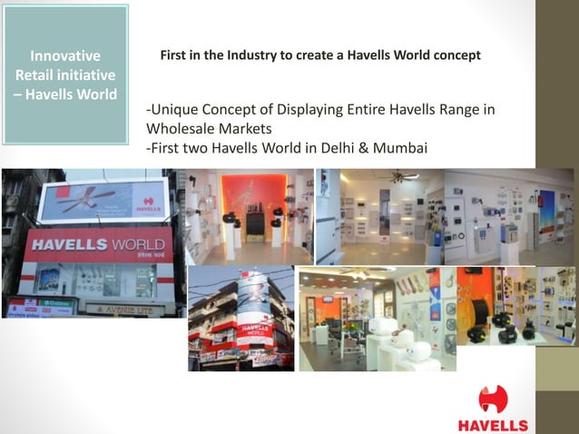 Sales and distribution of Havells | PPTX