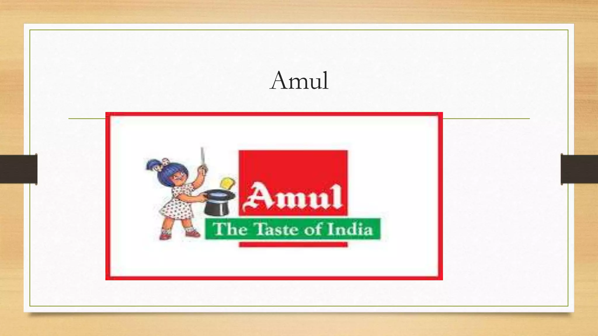 Sales and distribution channel of amul | PPTX