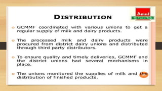 Sales and distribution channel of amul | PPTX