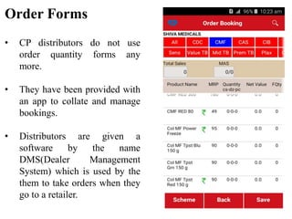 Sales and Distribution - Colgate Palmolive | PPTX