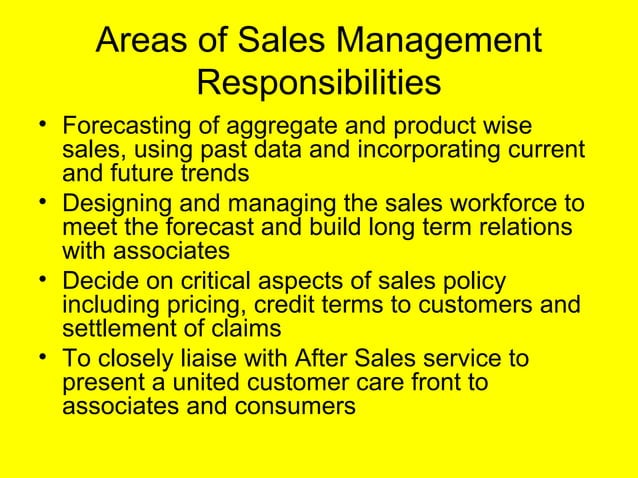 Sales and distribution management | PPT