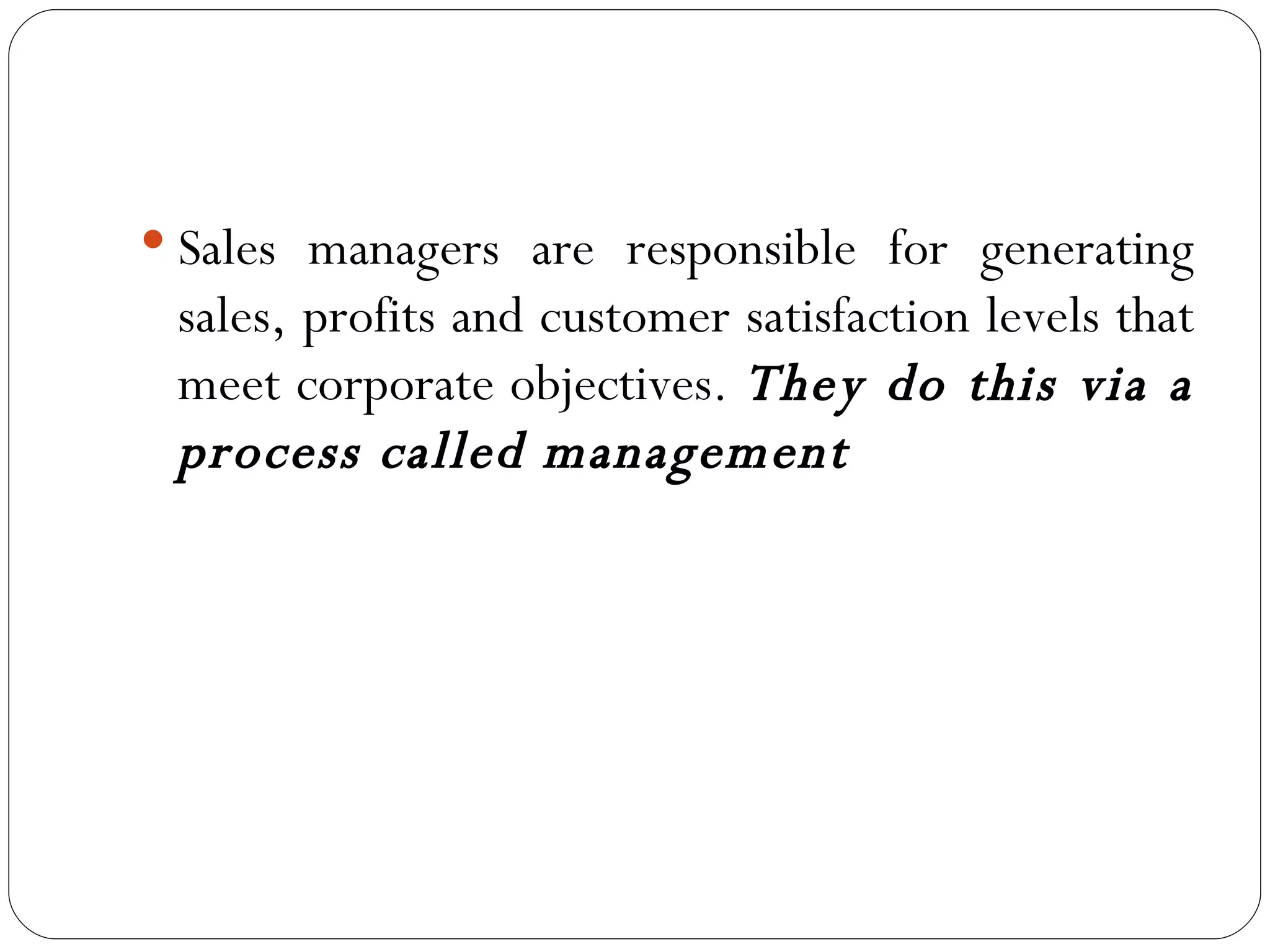 Sales And Distribution Management Intro | PPT