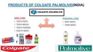 SALES AND DISTRIBUTION MANAGEMENT OF COLGATE PALMOLIVE | PPTX