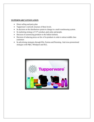 Sales and distribution of dell, tupperware, ibm, amway | PDF | Sales ...