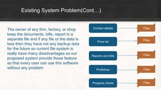 Sales and inventory management | PPTX