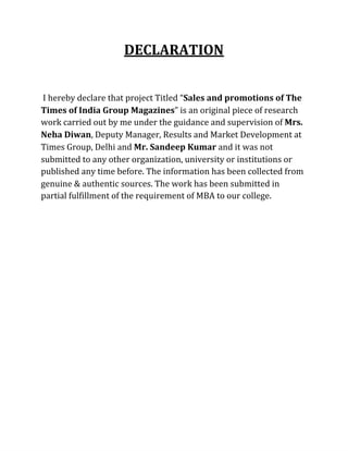 SALES AND PROMOTION OF TIMES OF INDIA GROUP MAGAZINE marketing.docx.pdf