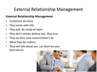 The Importance of Sales and Relationship Management in any Business | PPTX