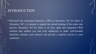 Microsoft Dynamics 365 for sales | PPTX