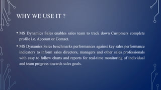 Microsoft Dynamics 365 for sales | PPTX