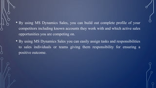Microsoft Dynamics 365 for sales | PPTX