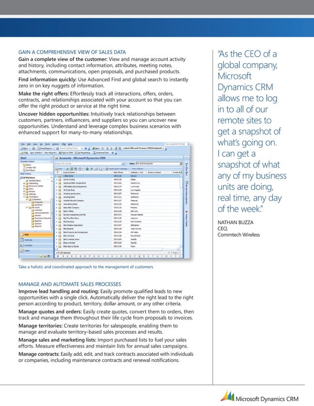 Sales Automation Brochure | PDF