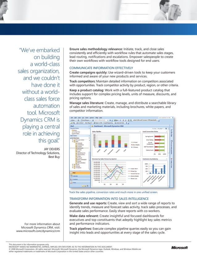 Sales Automation Brochure | PDF