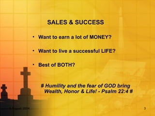 7 Steps to be successful in sales (with Biblical principles) | PPT